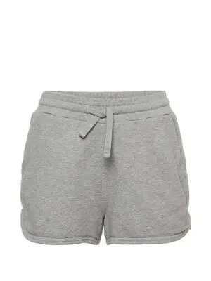 Red Valentino Lace Detail Drawstring Shorts - Grey