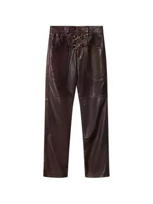 Isabel Marant Étoile Brinley Leather Trousers