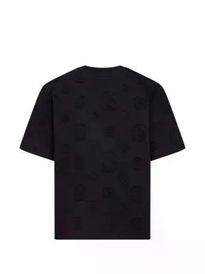 Casablanca Appliqué Monogram T-shirt - Black