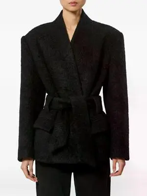 Isabel Marant Étoile Syndra Bouclé Jacket - Black