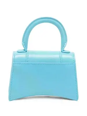 Balenciaga Mini Hourglass Tote Bag - Blue