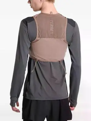 Adidas Xperior Mesh-panel Vest - Brown