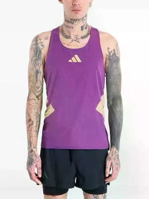Adidas Adizero "road To Records" Racerback Tank Top