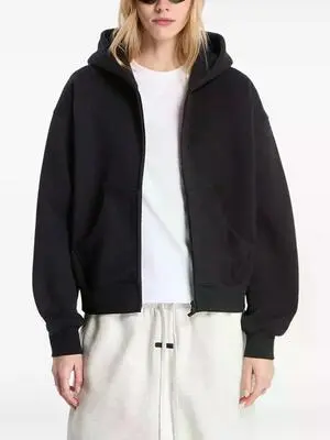 Fear Of God Logo-embossed Zip-up Hoodie