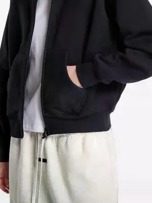 Fear Of God Logo-embossed Zip-up Hoodie