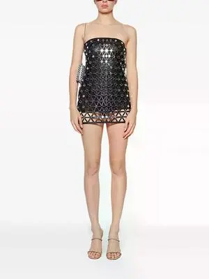 Judith Leiber Check-pattern Crystal Clutch Bag