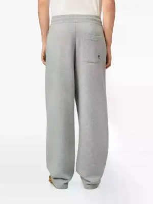 AMI Paris Cotton Track Pants With De Coeur