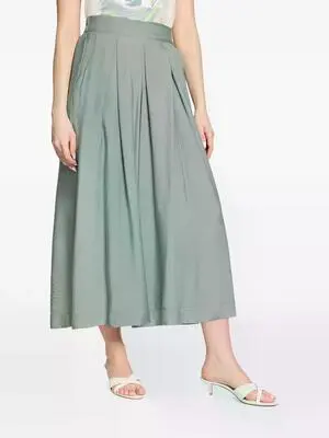 BETTY BARCLAY Pleated Wide-leg Trousers