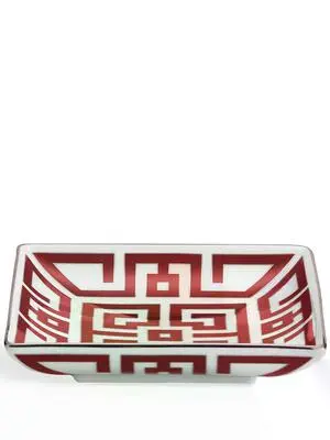 GINORI 1735 Labirinto Trinket Dish - Red