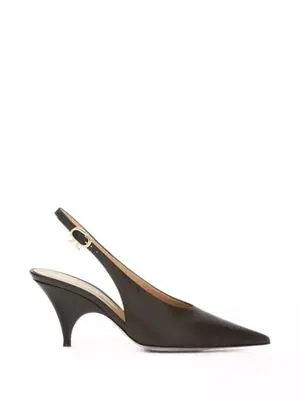 GIANVITO ROSSI Sofia Sling 70 Pumps - Brown