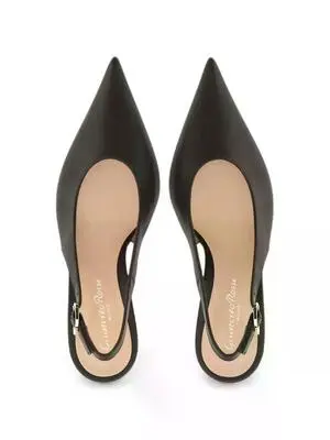 GIANVITO ROSSI Sofia Sling 70 Pumps - Brown