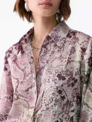 Liu Jo Printed Twill Shirt