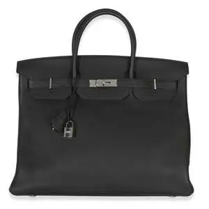 Hermès Togo Birkin 40 Handbag - Black