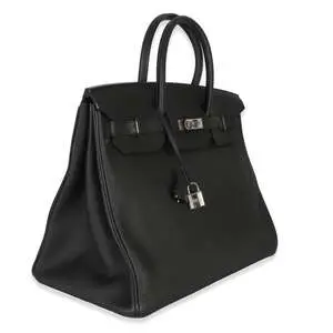 Hermès Togo Birkin 40 Handbag - Black