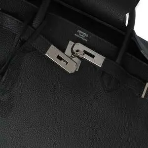 Hermès Togo Birkin 40 Handbag - Black