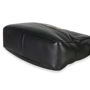 Saint Laurent Quilted Lambskin Jamie Shopping Tote - Black