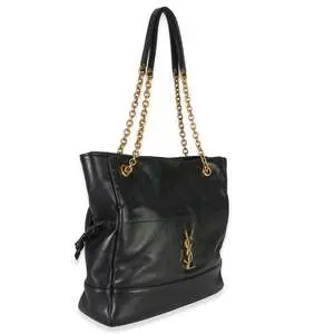 Saint Laurent Quilted Lambskin Jamie Shopping Tote