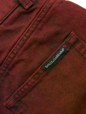 Dolce & Gabbana High-waisted Denim Shorts