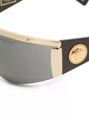 Versace Shield Frame Sunglasses