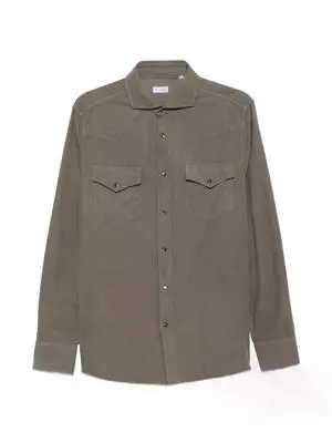 Brunello Cucinelli Corduroy Western-style Shirt