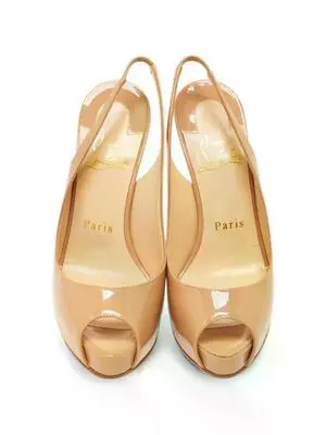 CHRISTIAN LOUBOUTIN Private Number Platform Sandals