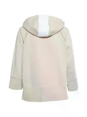 424 Bogner Logo Embroidered Zip-up Hoodie