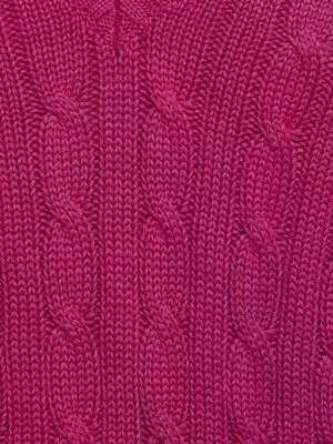 Ralph Lauren Cable Knit V-neck Sweater
