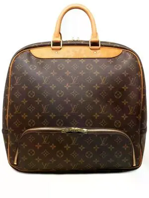 LOUIS VUITTON Monogram Evasion Travel Bag - Brown