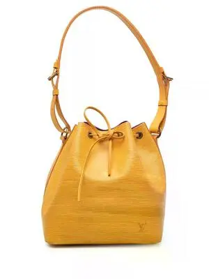 LOUIS VUITTON Epi Petit Noe Bucket Bag - Yellow