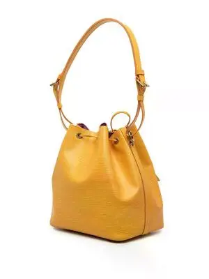 LOUIS VUITTON Epi Petit Noe Bucket Bag - Yellow