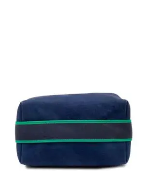 Hermès Toile Bride A Brac Case Vanity Bag - Blue
