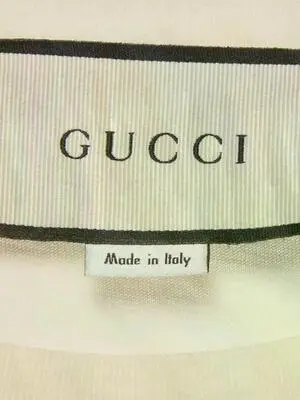 Gucci Tiger Print V-neck Short Sleeve T-shirt