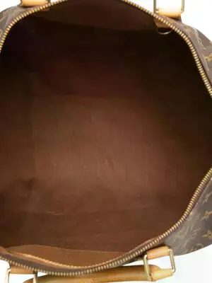 LOUIS VUITTON Monogram Speedy 40 Boston Bag - Brown