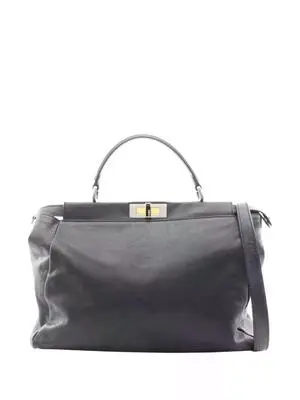 Fendi Large Iconic Satchel - Black
