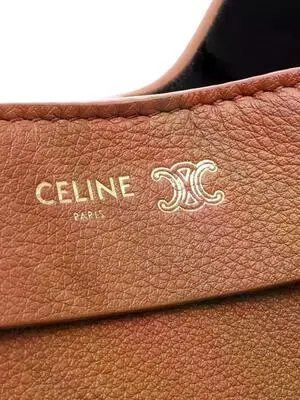 Celine Small Leather Cube Bag Satchel