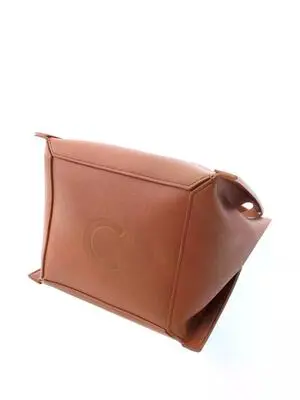 Celine Small Leather Cube Bag Satchel