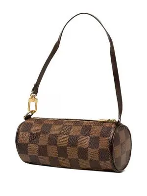 LOUIS VUITTON Damier Ebene Papillon Pochette Handbag