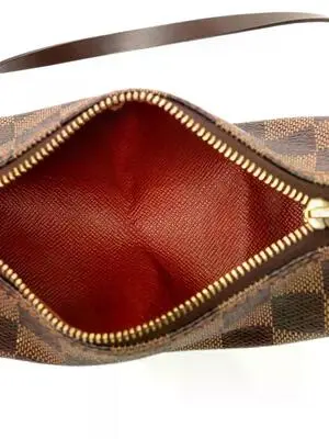 LOUIS VUITTON Damier Ebene Papillon Pochette Handbag