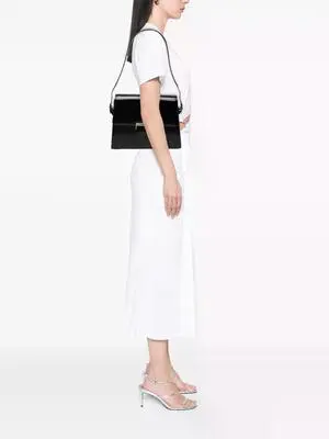 Glossed Shoulder Bags