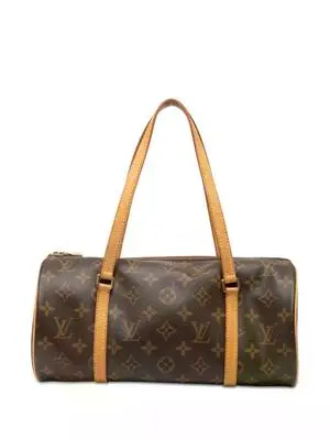 LOUIS VUITTON 2004 Monogram Papillon 30 Handbag - Brown