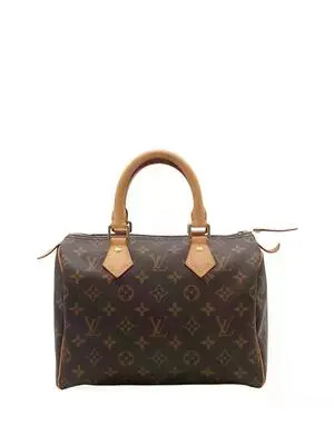 LOUIS VUITTON Monogram Speedy 25 Boston Bag