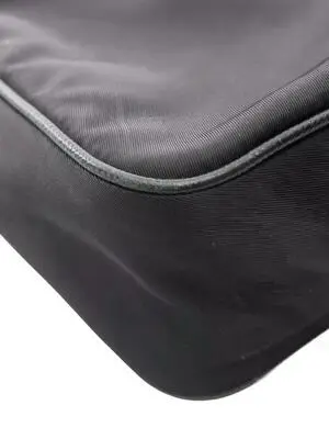 Prada Re-nylon Re Edition 2005 Satchel With Saffiano Trim - Black