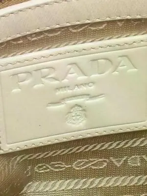 Prada Canvas Canapa Logo Crossbody Bag