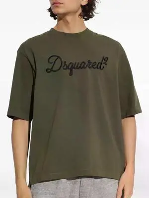 Dsquared2 Logo-embroidered Loose-fit T-shirt