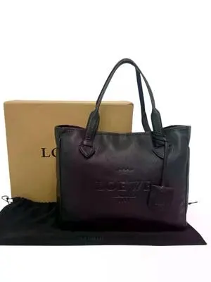 Loewe Heritage Tote Bag - Black