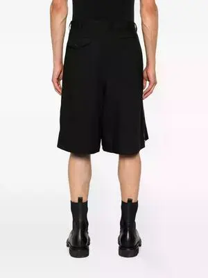 Comme Des Garçons Zip Detail Shorts