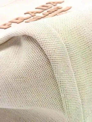 Prada Linen Blend Jardiniere Tote Bag - Neutrals
