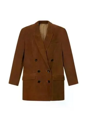 MARANT ETOILE Corduroy Double-breasted Jacket