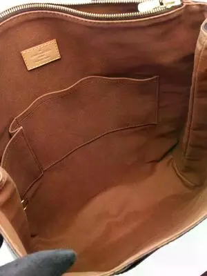LOUIS VUITTON Monogram Cabas Beaubourg Tote Bag - Brown