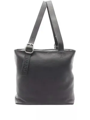 Loewe Leather Loop Zip Tote Bag